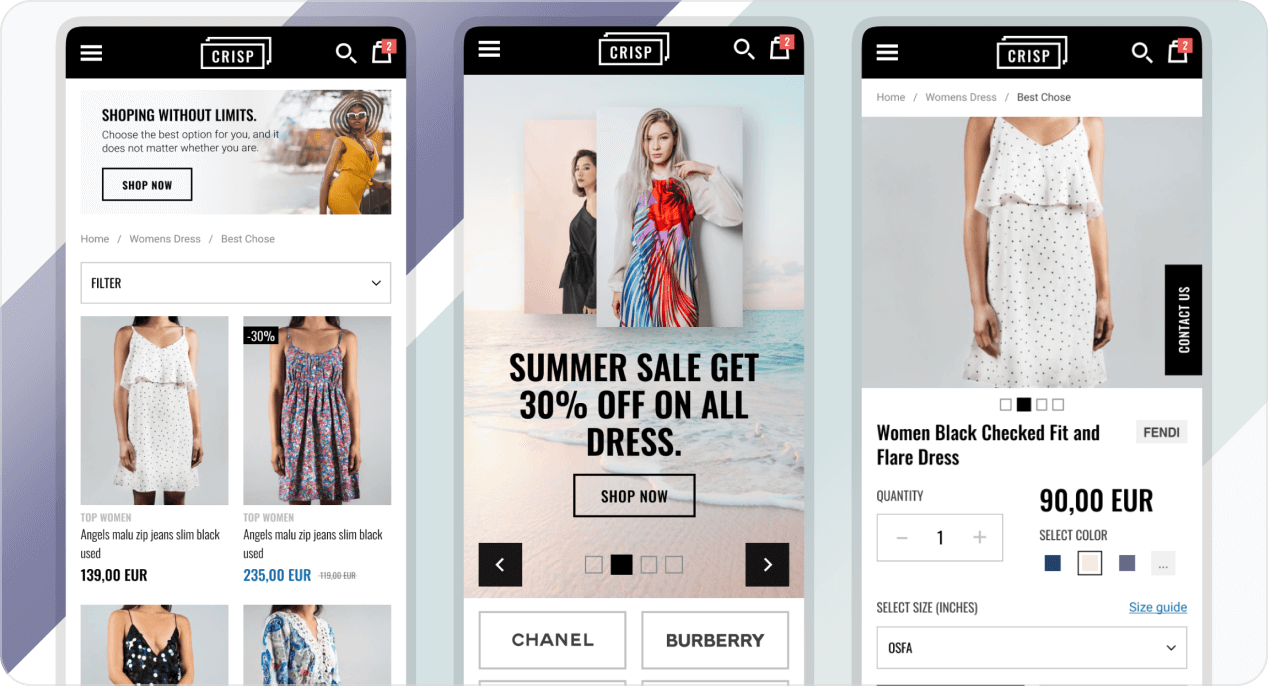 Crisp eCommerce Theme
